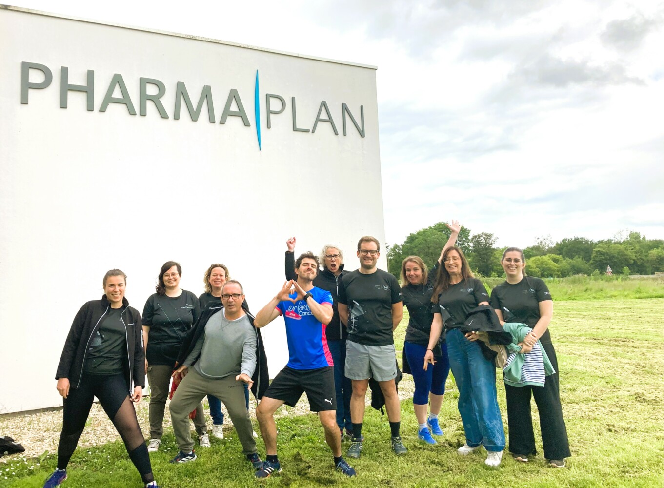 Pharmaplan marche pour des enfants sans cancer - Imagine for Margo