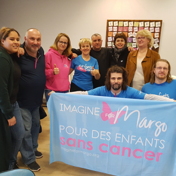 Thank you CHRISTINE for your actions - Imagine for Margo