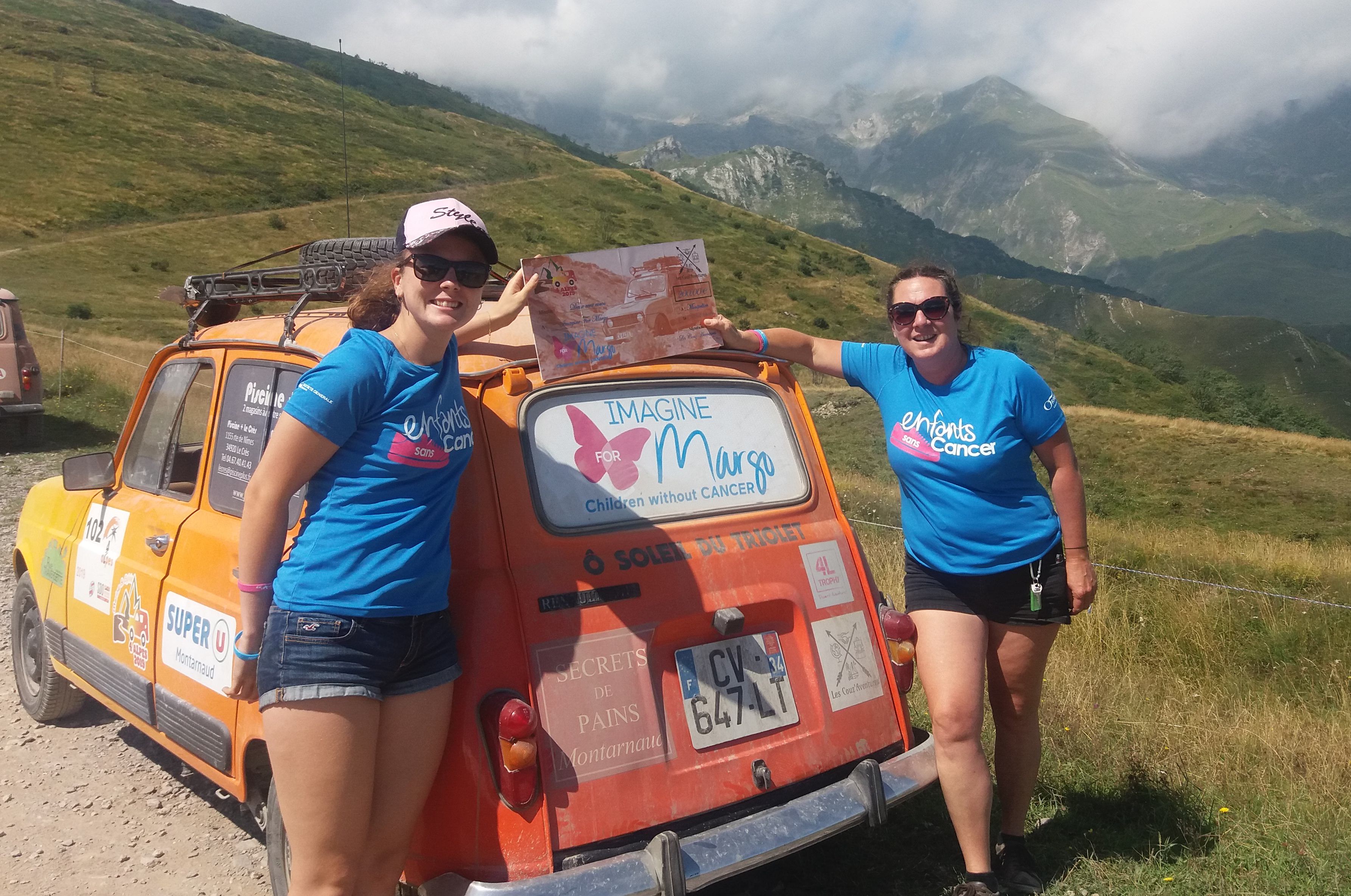 Raid des 4Lpes : la grande traversée aux couleurs d'Imagine for Margo